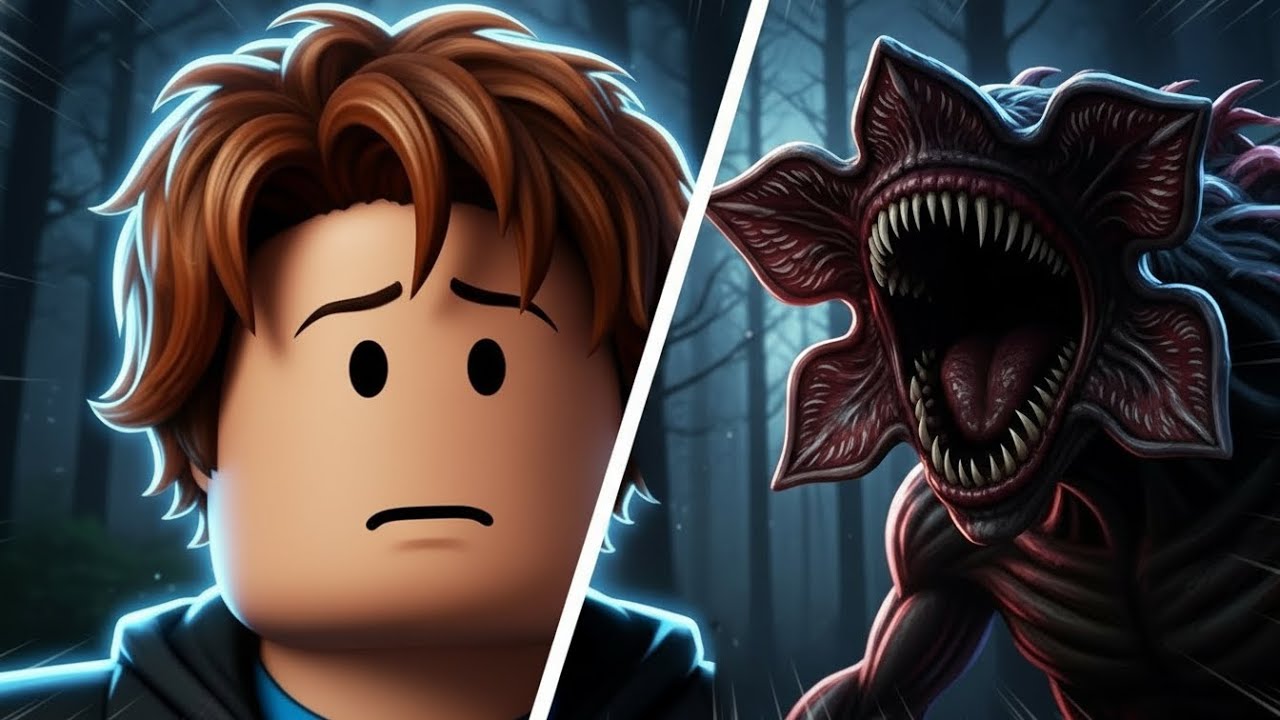 Bacon Hair vs Demogorgon | Roblox Story - YouTube