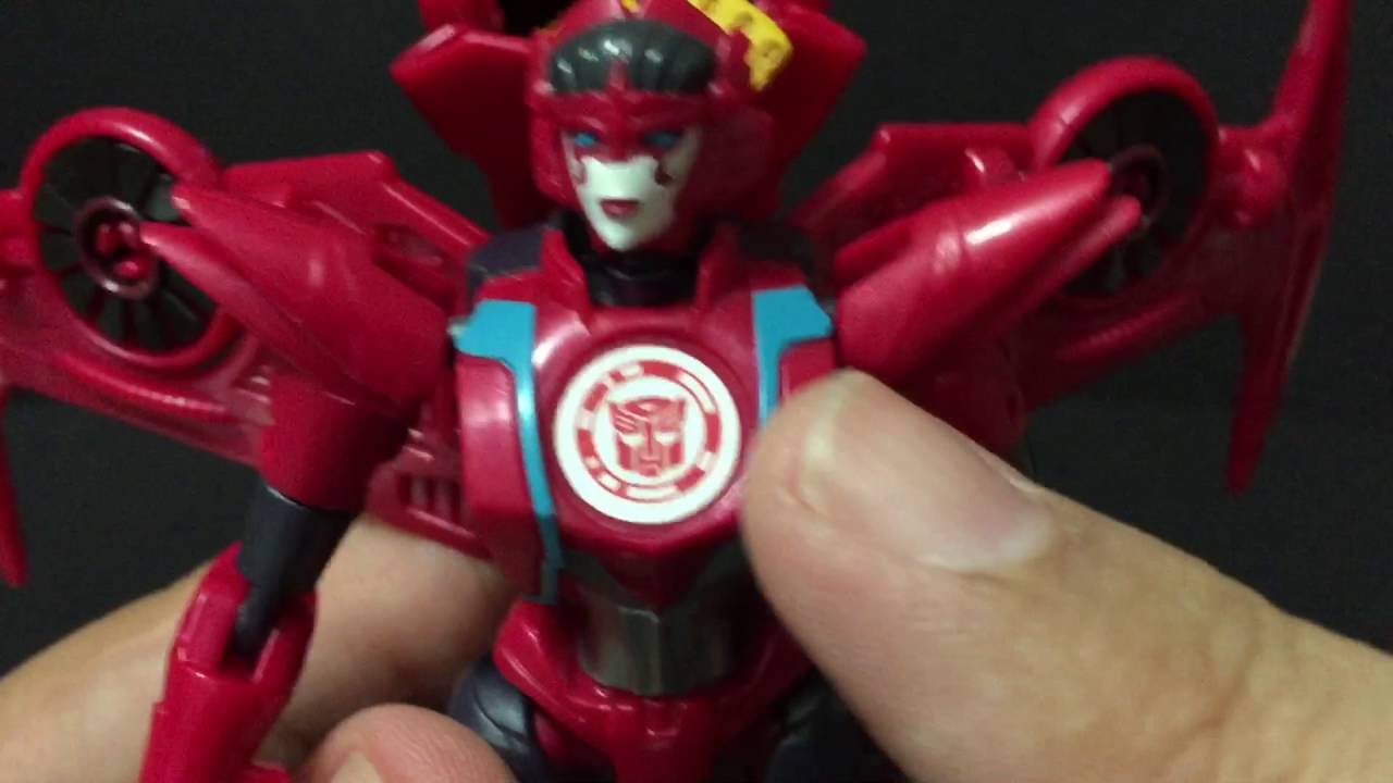 Transformers Robots in Disguise Autobot Windblade review - YouTube