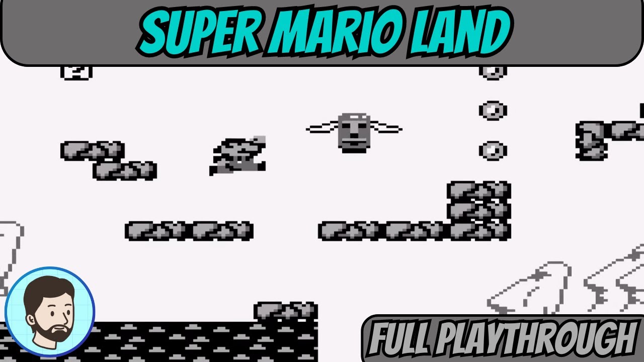 Super Mario Land (Game Boy) - Full Playthrough - YouTube