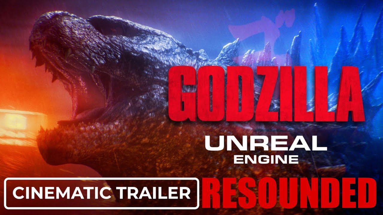 Godzilla in Unreal Engine Resounded (I did this for fun) - YouTube