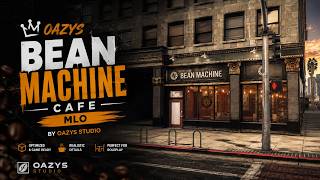 FiveM Bean Machine Cafe MLO | Coffee Shop Interior | Oazys Studio