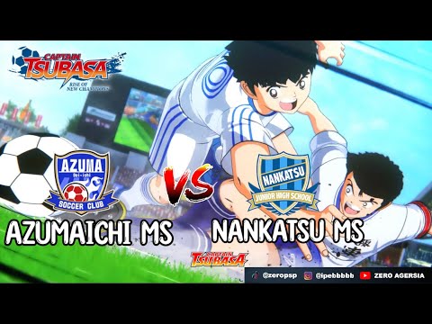 AZUMAICHI TERBANTAI, NANKATSU MS VS AZUMAICHI MS 【Captain Tsubasa ...