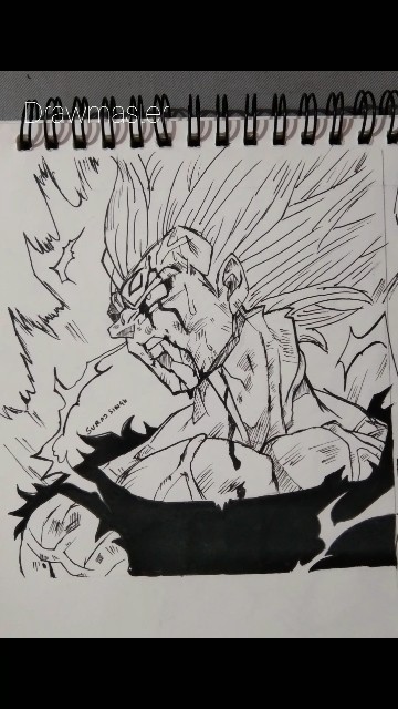"This EPIC Vegeta Fan Art Will Blow Your Mind! 💥🔥 #dragonballz #vegeta ...