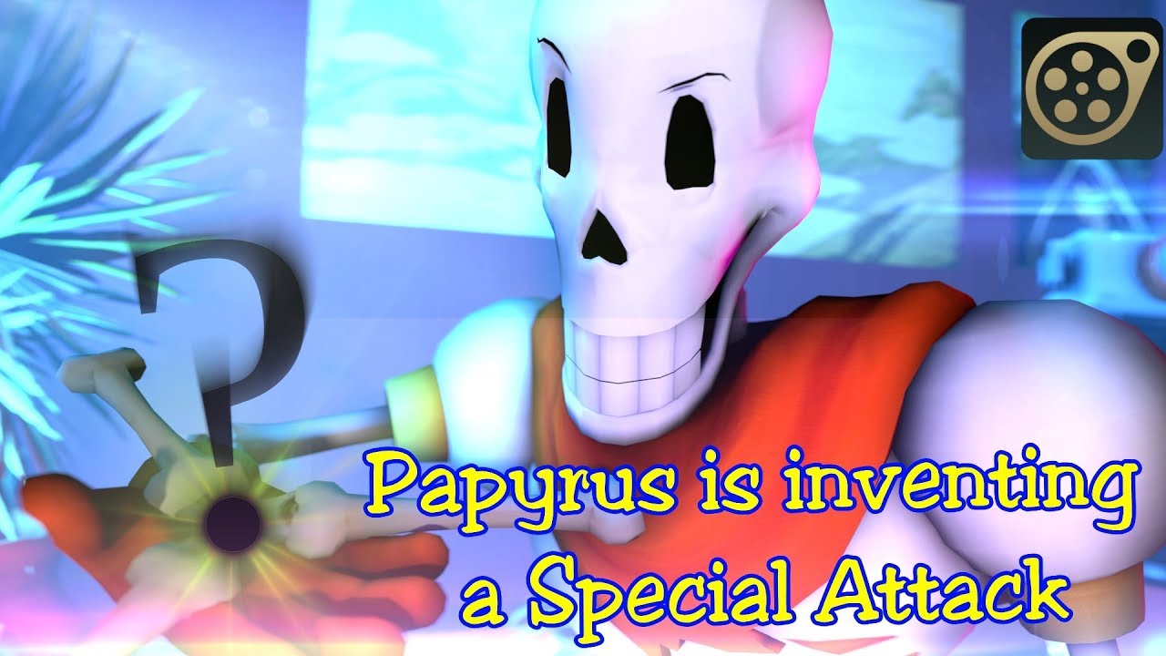 [SFM Undertale] Papyrus is inventing a Special Attack - YouTube