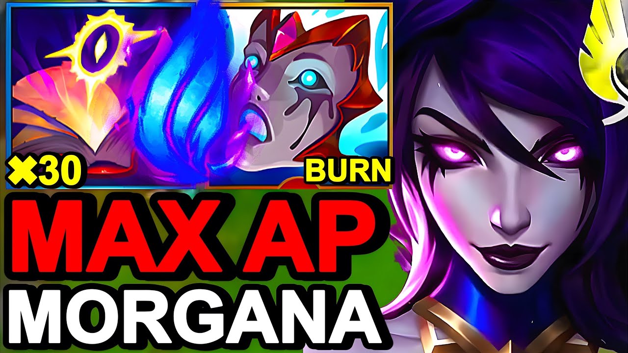 Wild Rift China Morgana Jungle 1 23 Full Clear Full Burn Morgana