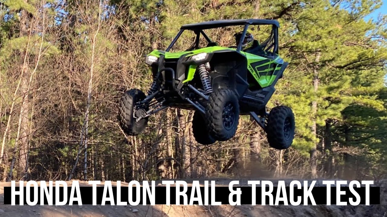 HONDA TALON 1000R TRACK AND TRAIL First Ride BVC OFFROAD - YouTube