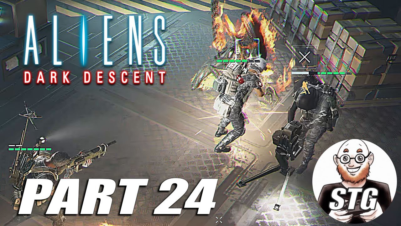 Aliens Dark Descent - Gameplay and Walkthrough - Part 24 - Hard ...