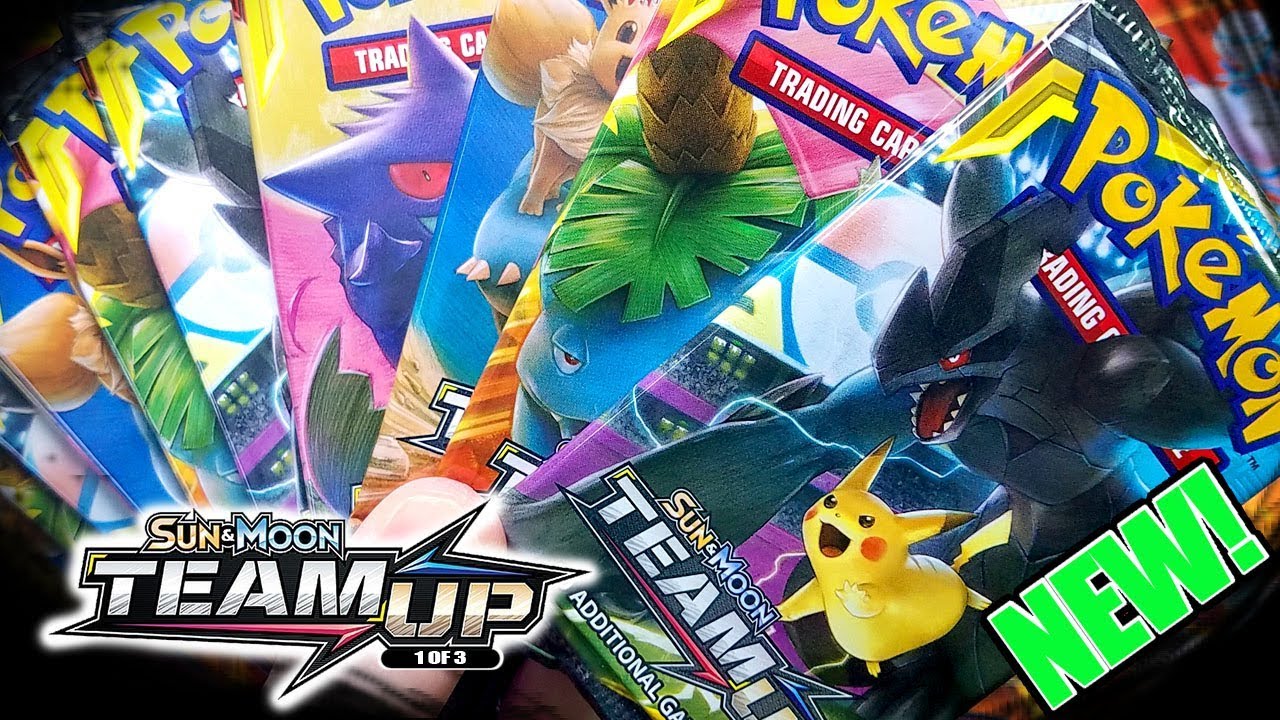 THESE 12 TEAM UP POKEMON BOOSTER PACKS ARE JUST WHAT I WANTED! - YouTube