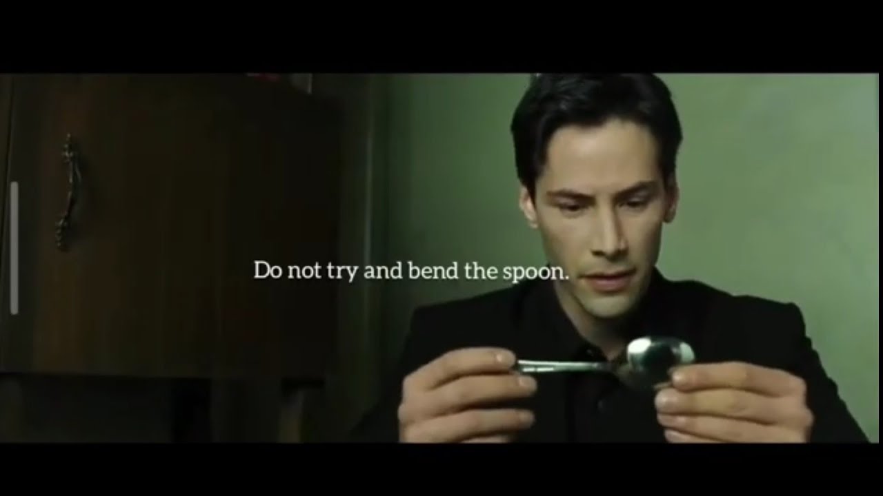 The Matrix : There is No Spoon #matrix#hindi# movie#mindset #youtube ...