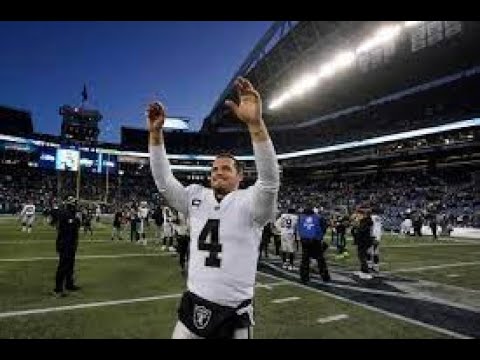 Las Vegas Raiders win wild game in overtime and Raiders QB Derek Carr ...