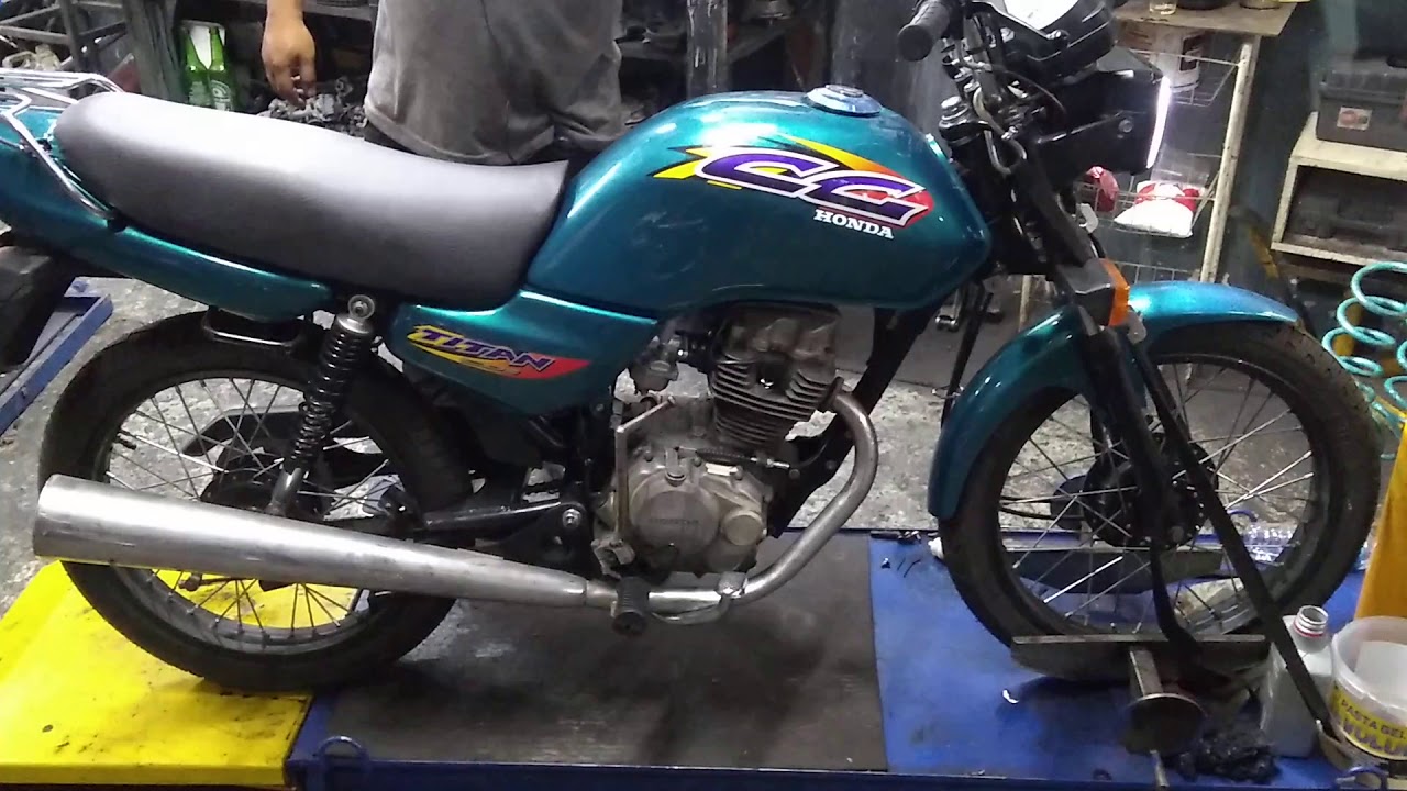 Honda cg 99 restauração finalizada - YouTube