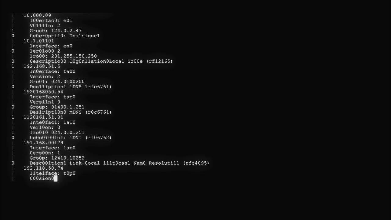 1H Long Relaxing Coding Screensaver Encrypted Programming Code Video VJ Loop no sound, no music ...