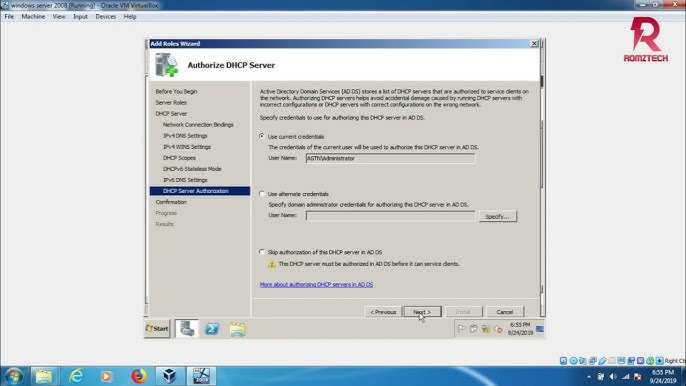 Install Dhcp Server On Windows Server 2008 R2