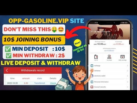 Opp-gasoline.vip New Crypto Earning Apps | USDT Mining Site 2022 | Earn ...