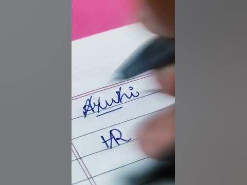 Aruhi name logo - YouTube