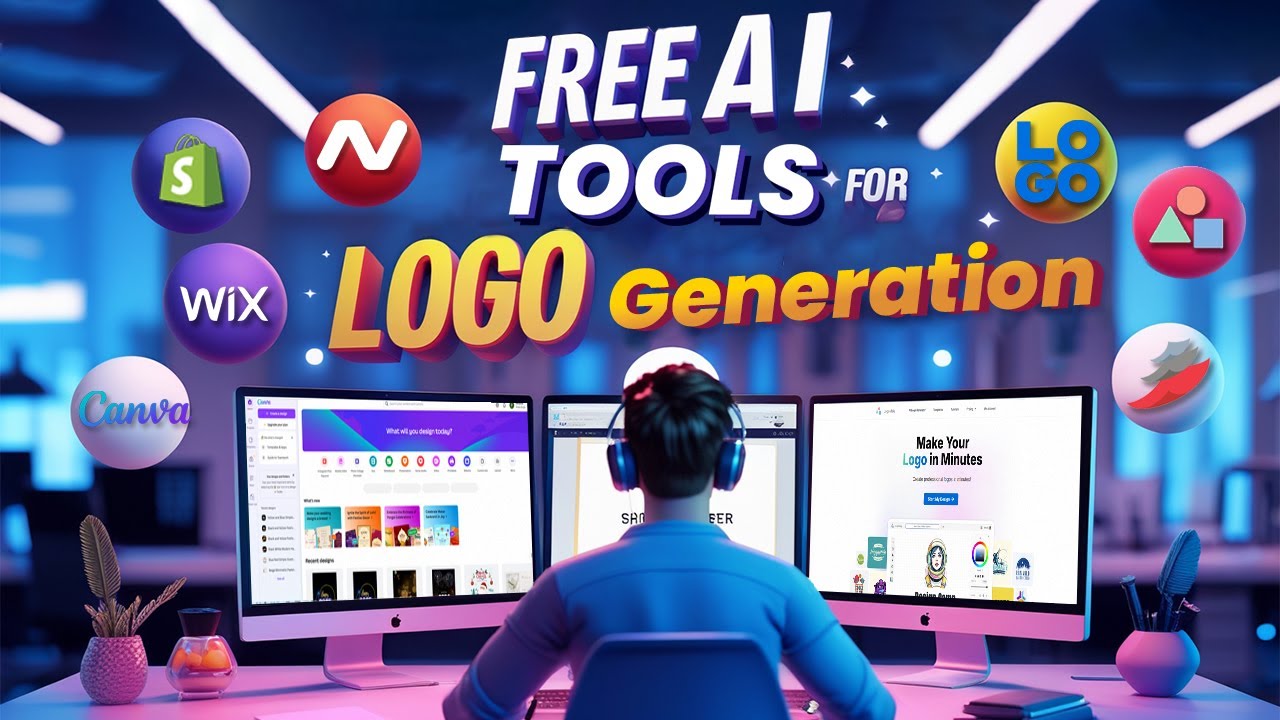 Top 7 Free AI tools for Logo Generation in 2025 - YouTube