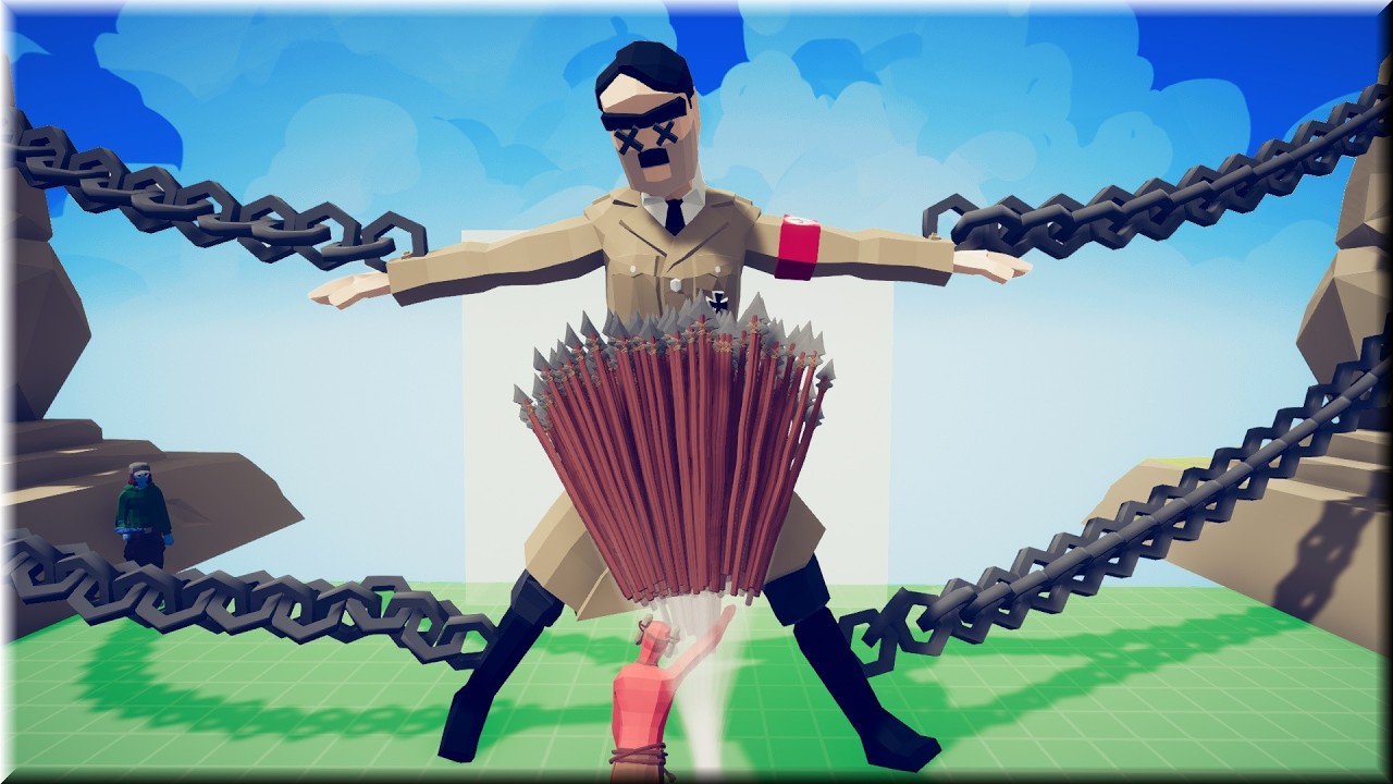 ⛓CHAINED BIG HITLER vs EVERY GOD (CLOSE RANGE) - Totally Accurate ...