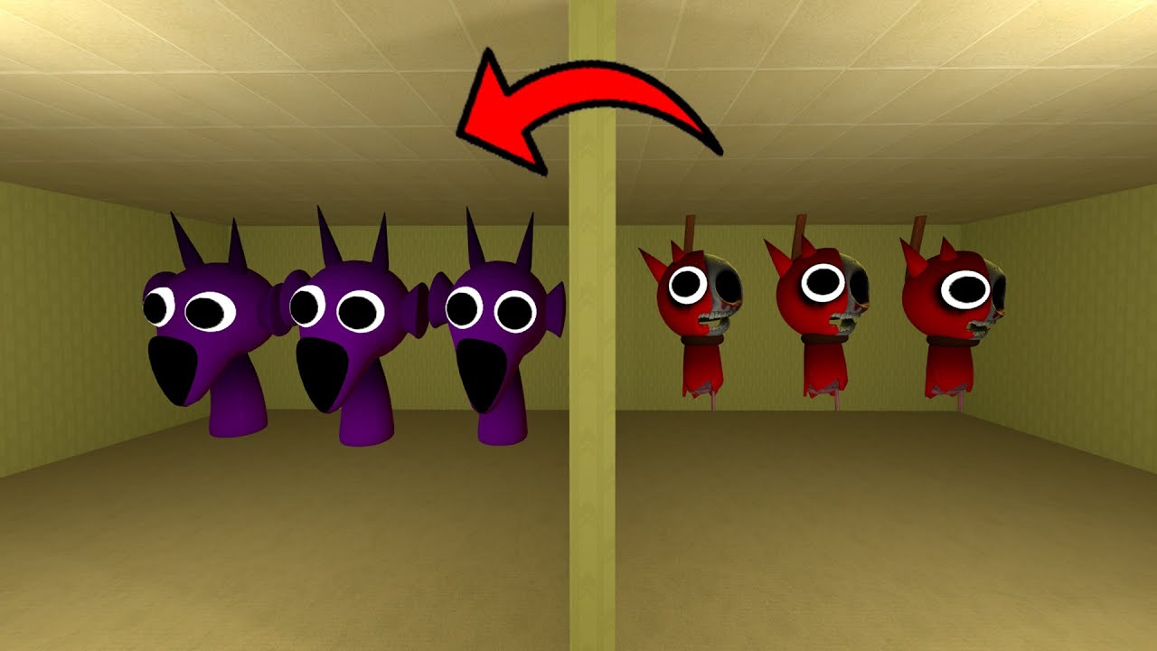 Sprunki Phase 2 Follow me! Help Sprunkis Baby! - YouTube