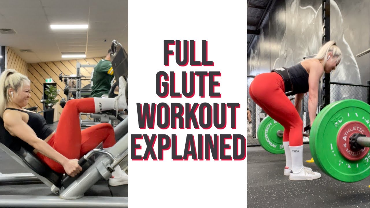 Full Glute & Hamstring workout explained! - YouTube