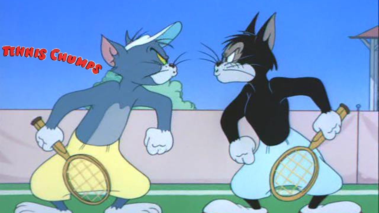 Tennis Chumps 1949 Tom and Jerry Cartoon Short Film | Review - YouTube
