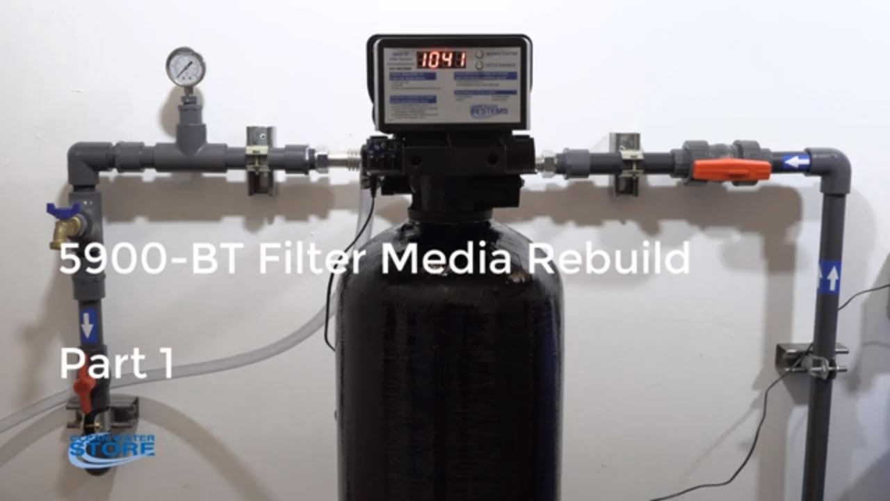 5900-BT Backwash Filter Media Rebuild Part 1 of 3 - YouTube