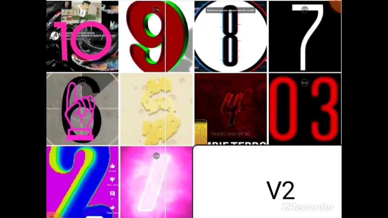 Countdown Numbers From 10 [EPISODE 2] - YouTube