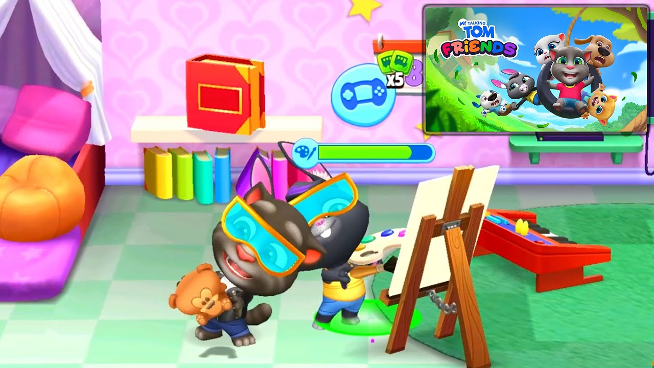My Talking Tom Friends - Mobile Gameplay Walkthrough Part 74 (iOS ...
