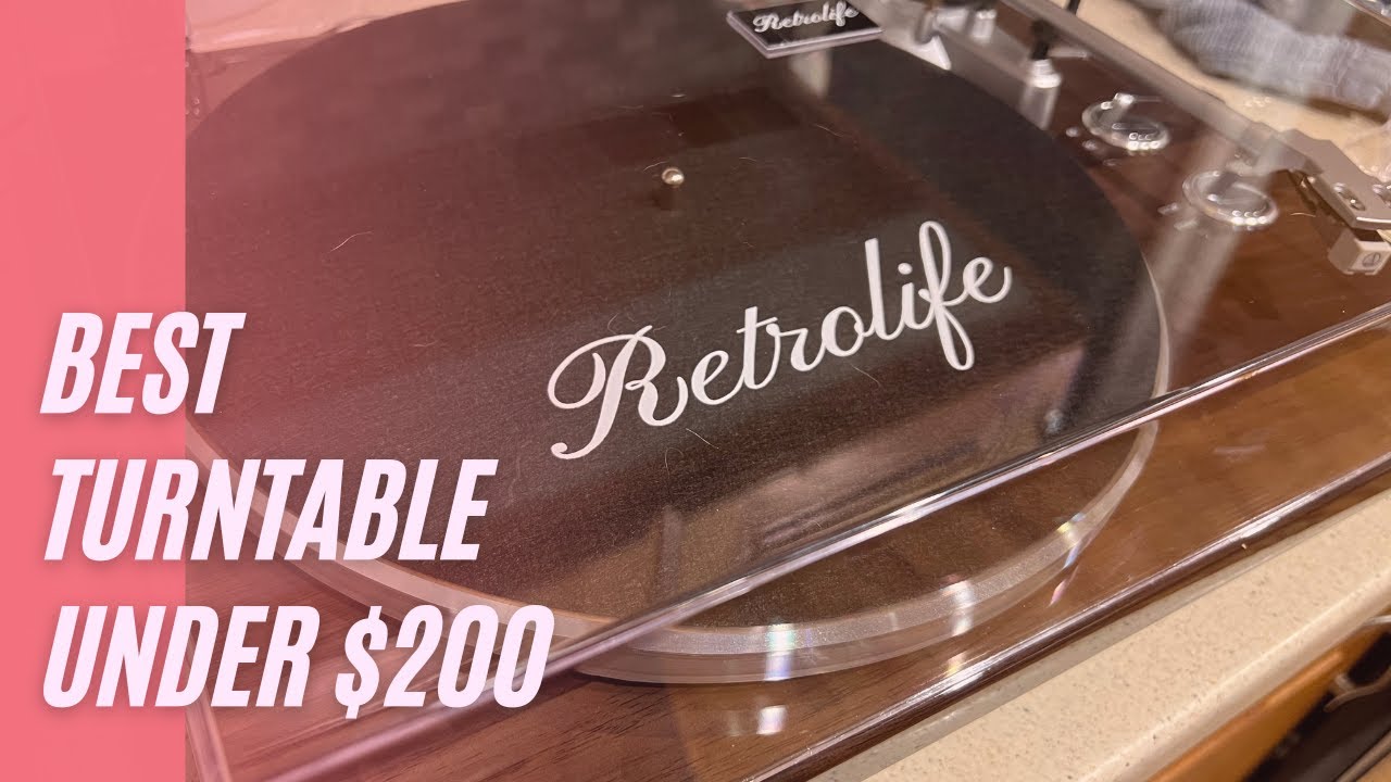 Best Turntable Under $200? Retrolife High Fidelity Turntable With ...