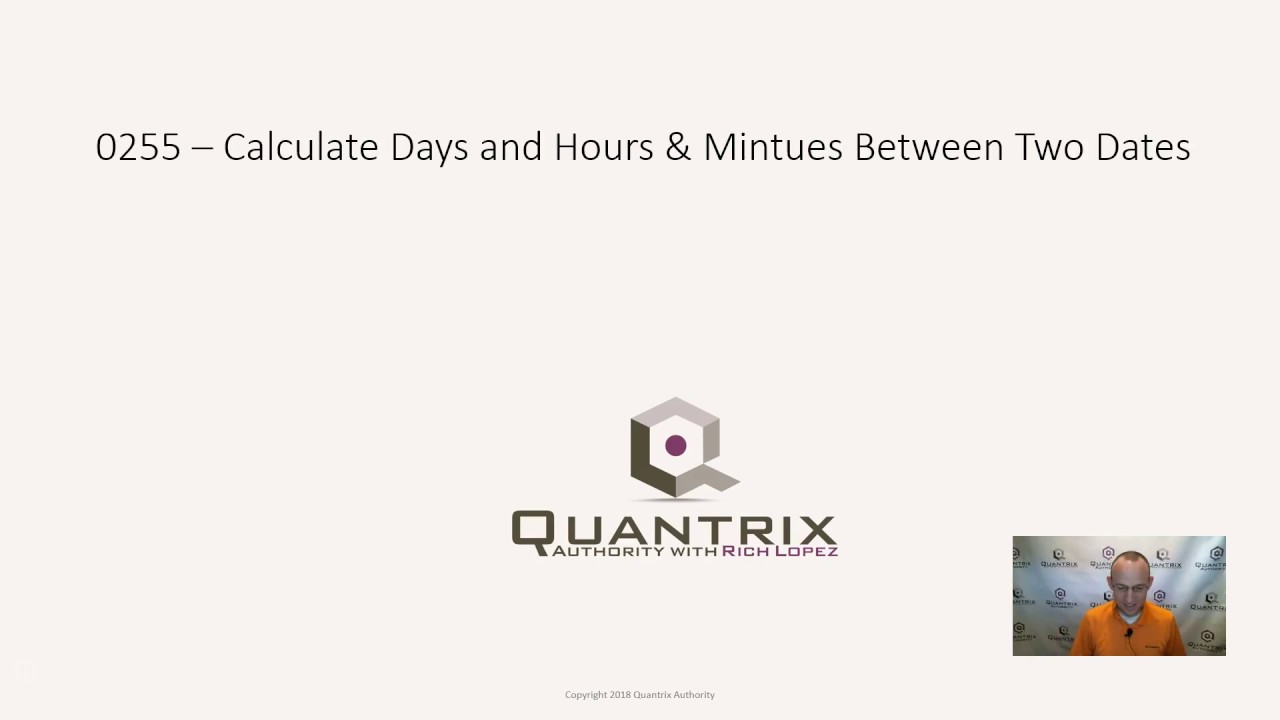 Learn Quantrix Calculate Days And Hours Minutes Between Two Dates Learn Quantrix Calculate Days And Hours Minutes Between Two Dates
