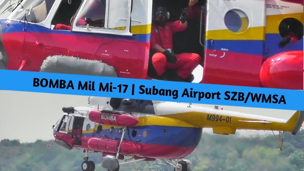 Fire And Rescue Department Of Malaysia/ BOMBA Helicopter Mil Mi-17 M994 ...