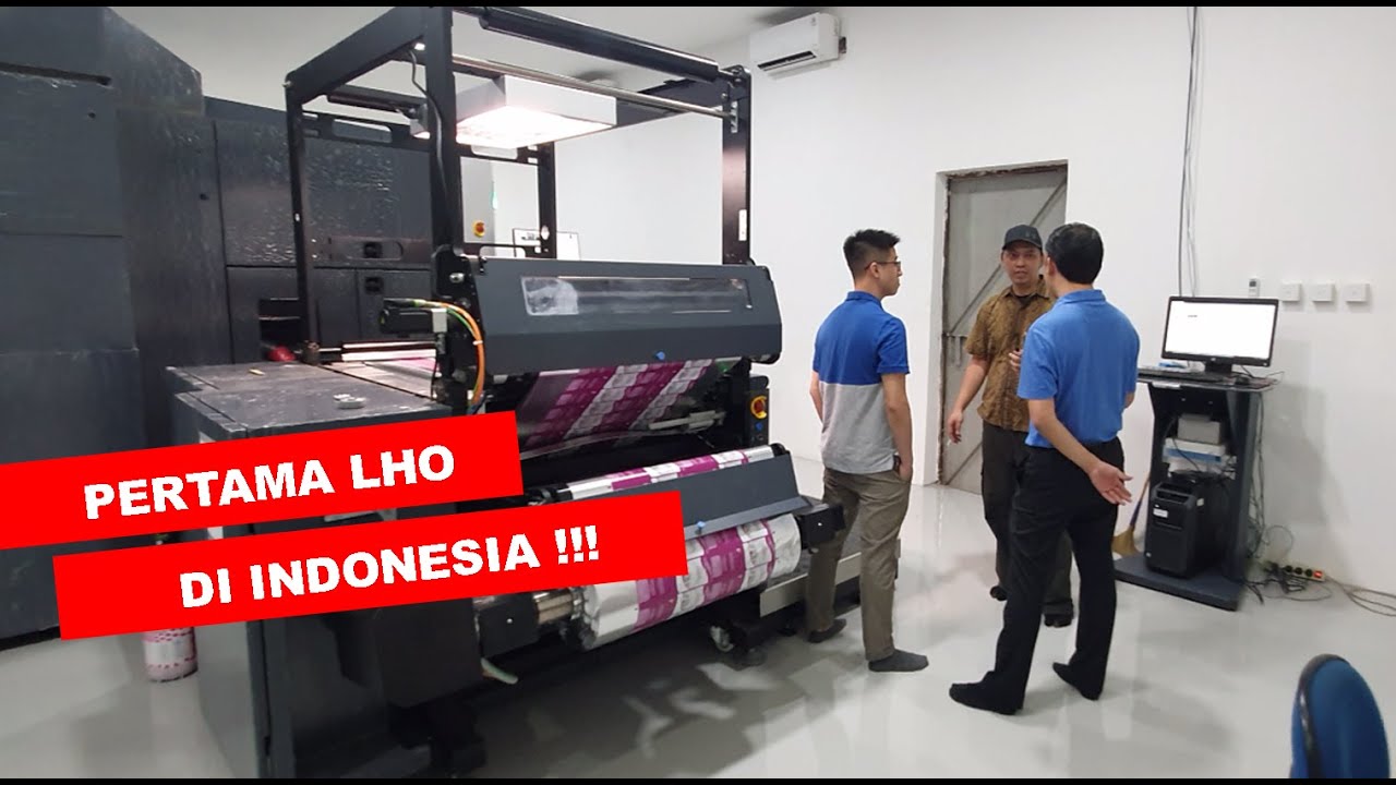 Percetakan Kemasan Flexibel Digital Pertama di Indonesia - YouTube
