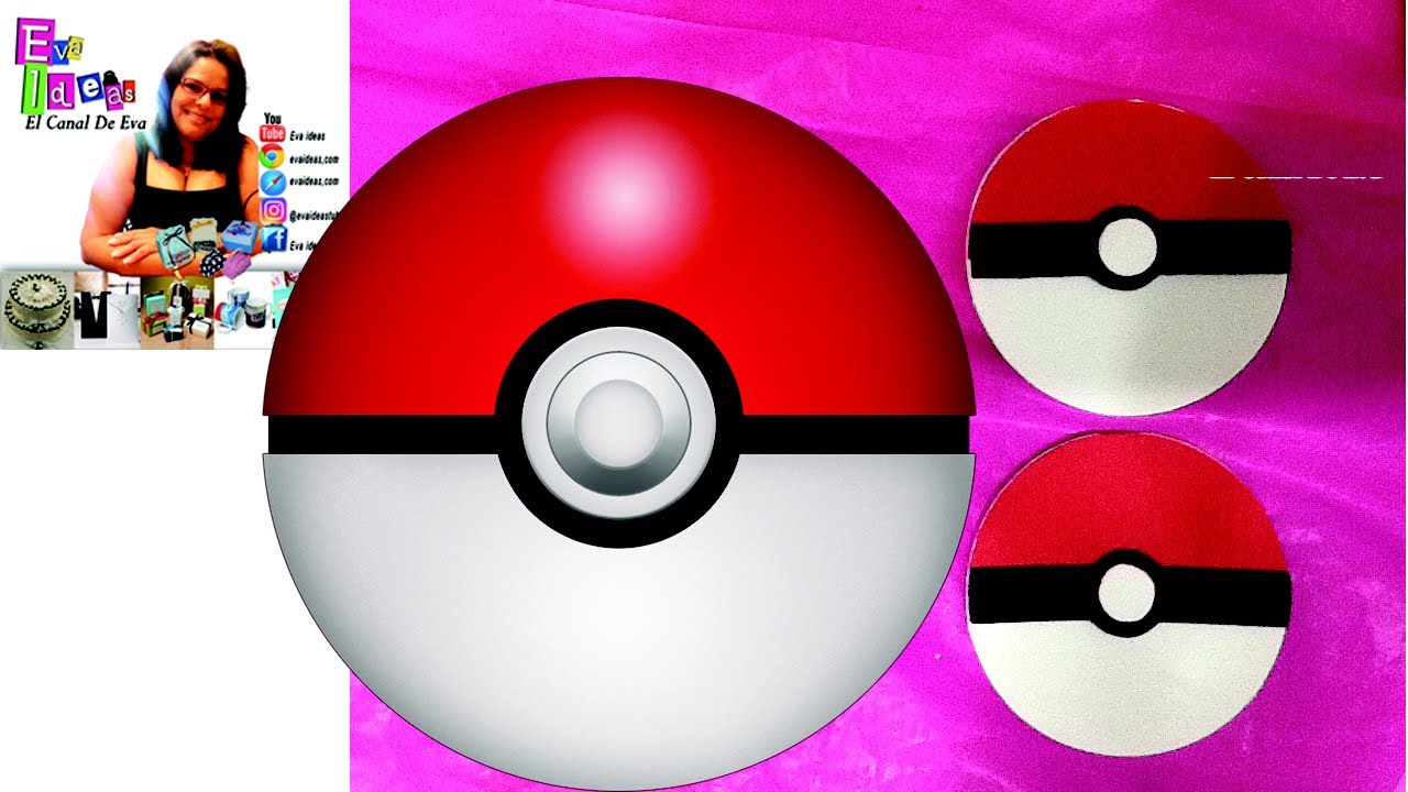 Plantilla De Invitación De Pokeball Para Imprimir