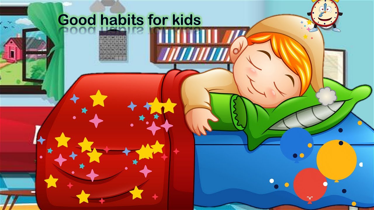 GOOD HABITS Song for kids | Good habits rhyme for kids | English Kids ...