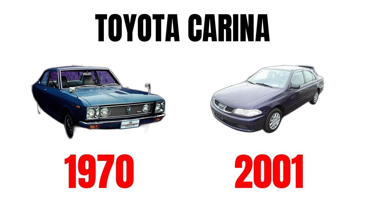 Toyota Carina (Evolution 1970 - 2001): A Journey Through Six ...