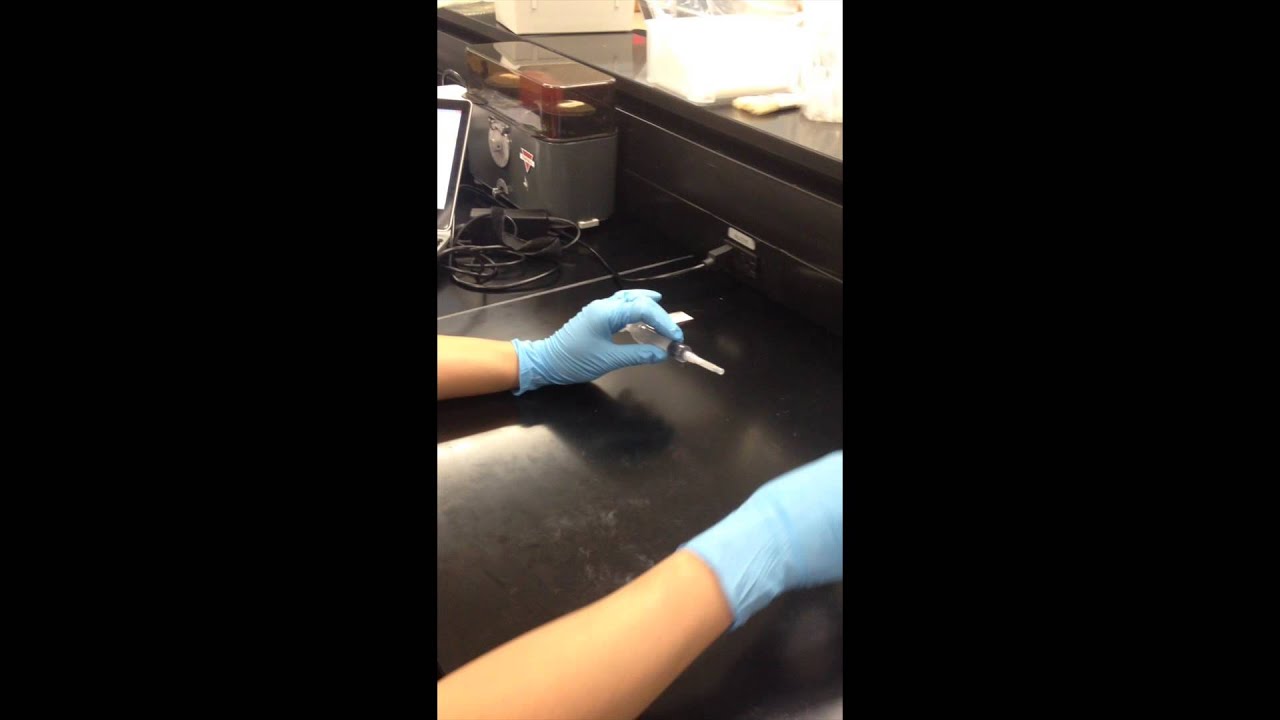 Reconstitution of a Vial and Aseptic Technique - YouTube