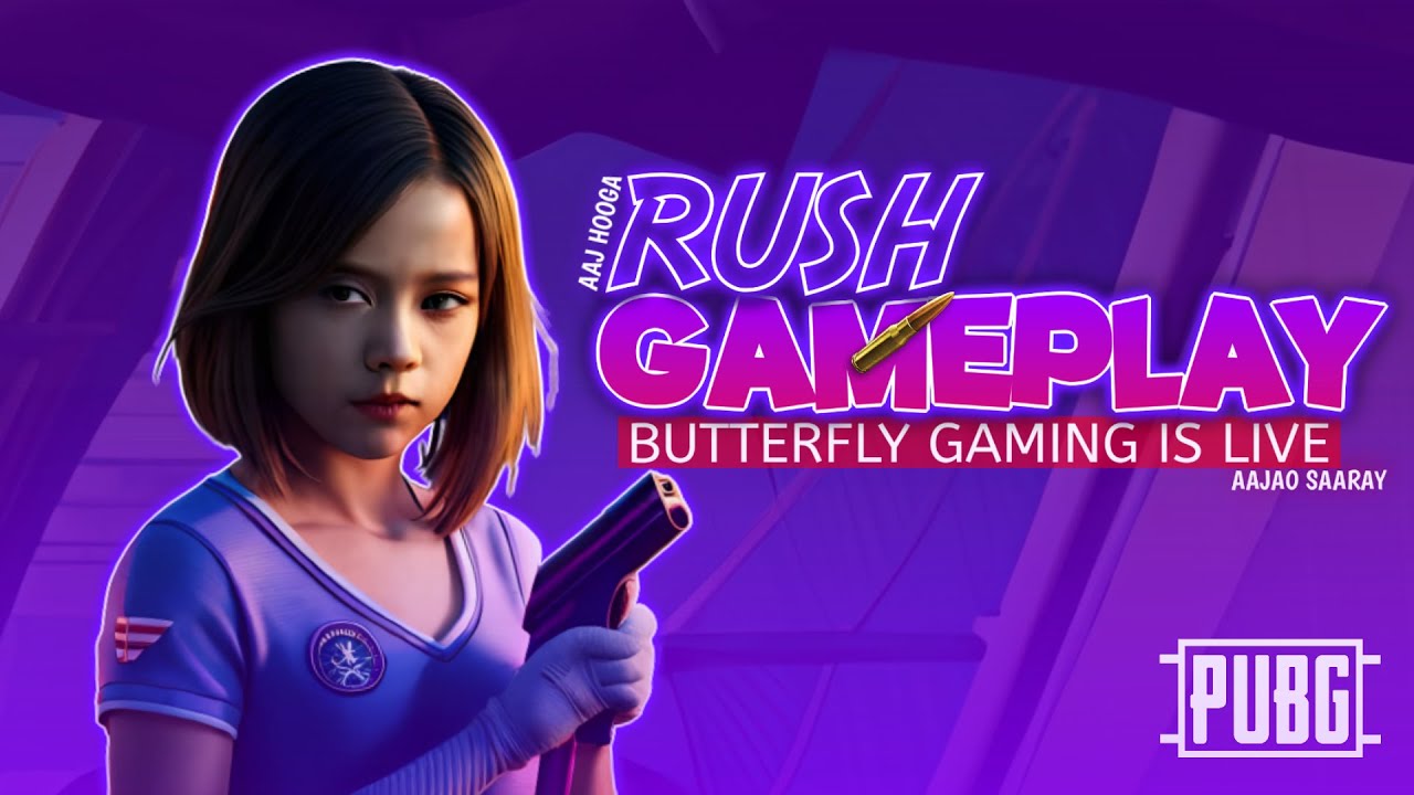 PUBG LIVE WIIH BUTTERFLY GAMING #PUBG - YouTube