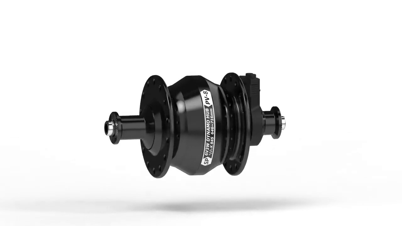 SP Dynamo Hub PV-8 - YouTube