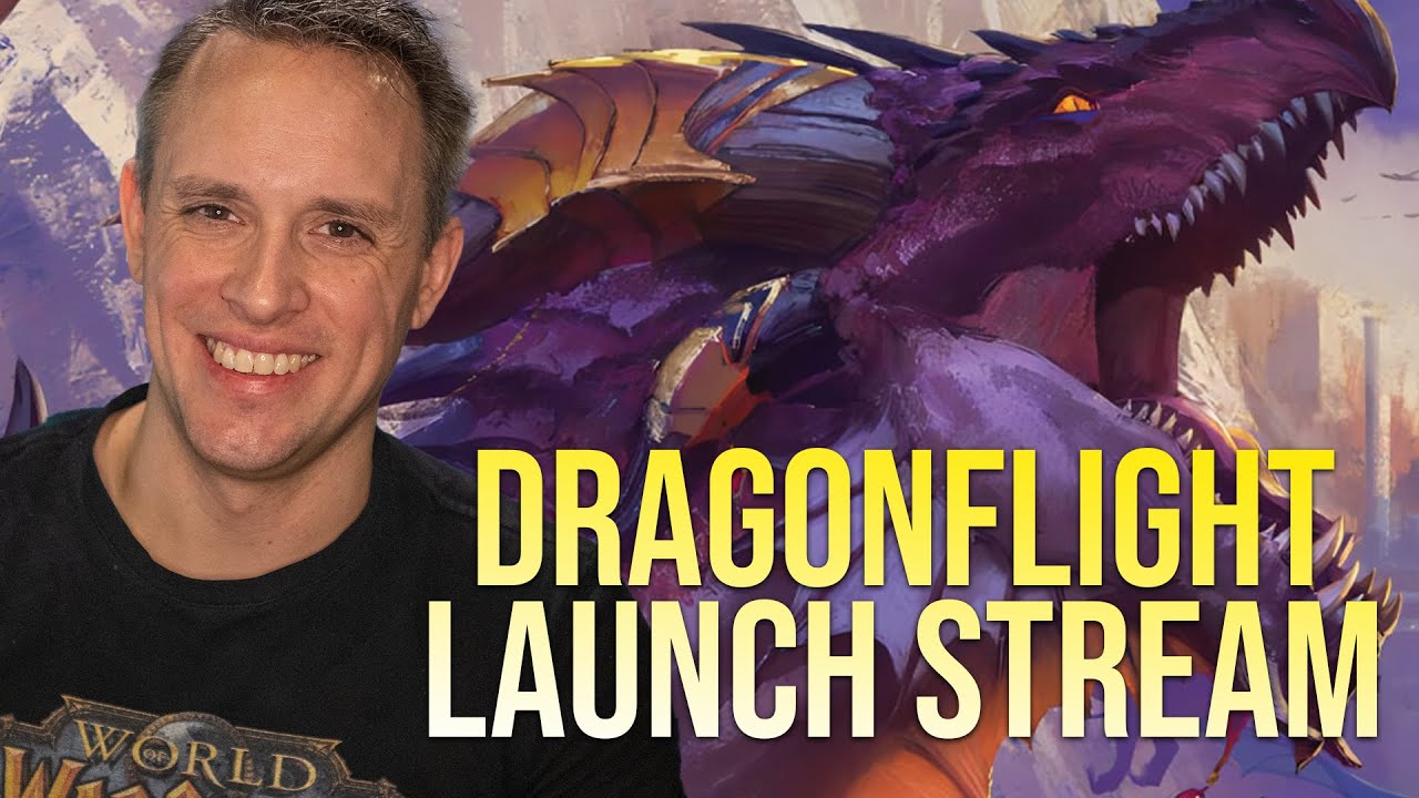 DRAGONFLIGHT LAUNCH STREAM | LEVELING TO 70! - YouTube