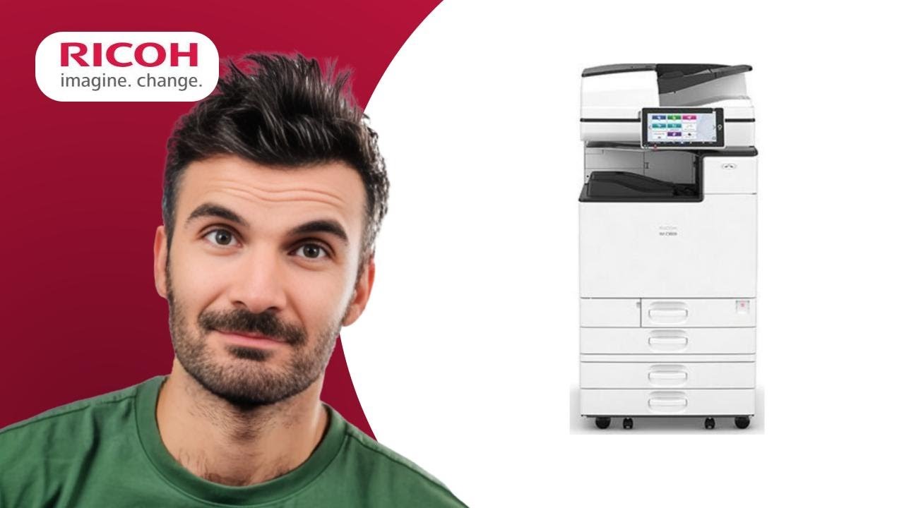 How to Set Up SMTP Email on Ricoh IM C3000 Printer - YouTube