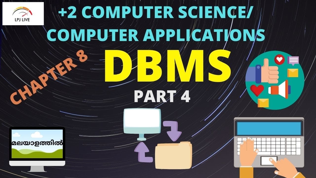 DBMS|DATA BASE MANAGEMENT SYSTEM|CHAPTER 8|PART4|+2|COMPUTER SCIENCE ...