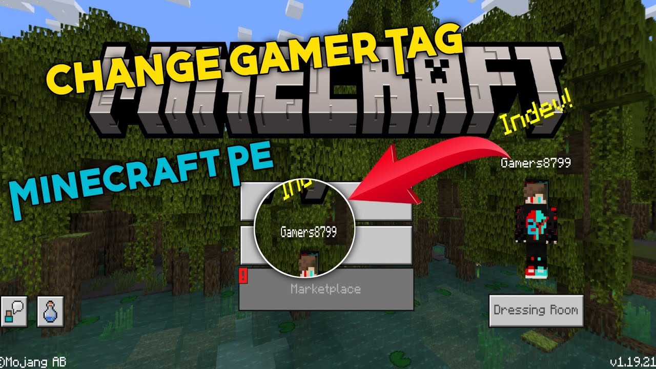 How To Change Gamer Tag|| Minecraft Pe - YouTube