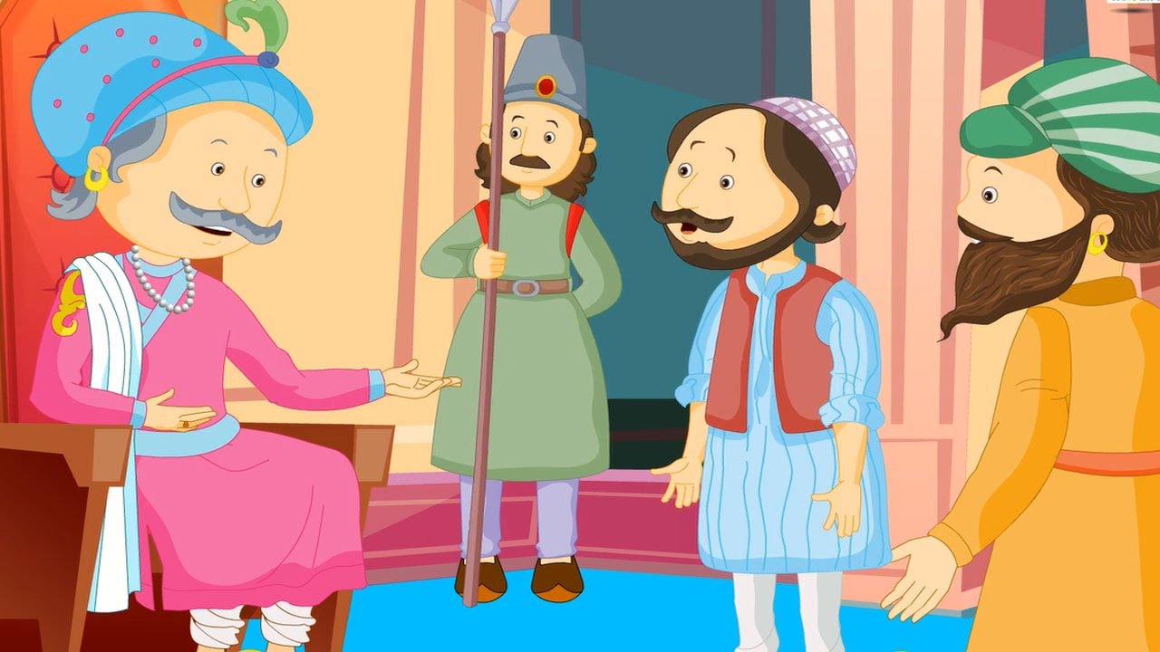 Birbal and the Barber - English Story I Bedtime Story I Kids Stories I ...