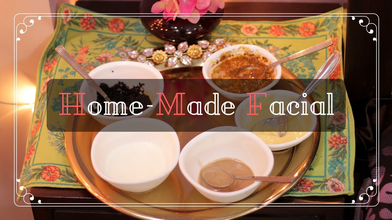 Home Made Facial || DIY Facial || Easy Facial Steps|| - YouTube