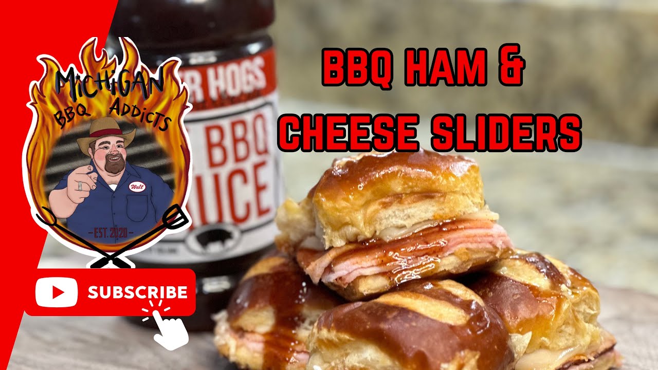 BBQ Ham & Cheese Sliders | Michigan BBQ Addicts - YouTube