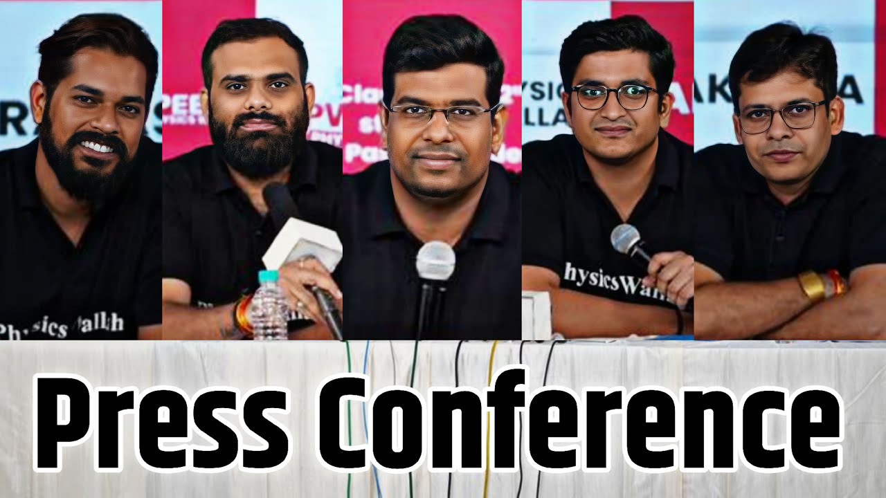 PRESS CONFERENCE l PW NSAT 2023 - YouTube