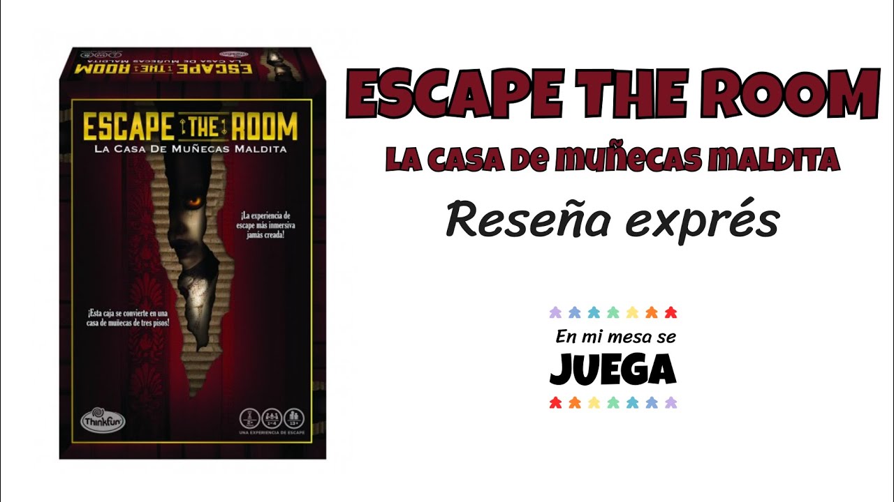 Escape the room: La casa de muñecas maldita | Cómo se juega | Juego de ...