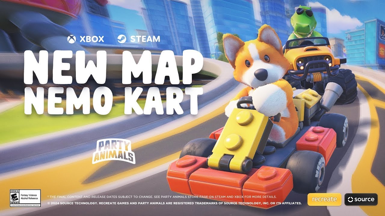 Party Animals - Nemo Kart 🐰🤜🏻😿 (Part 5) - YouTube