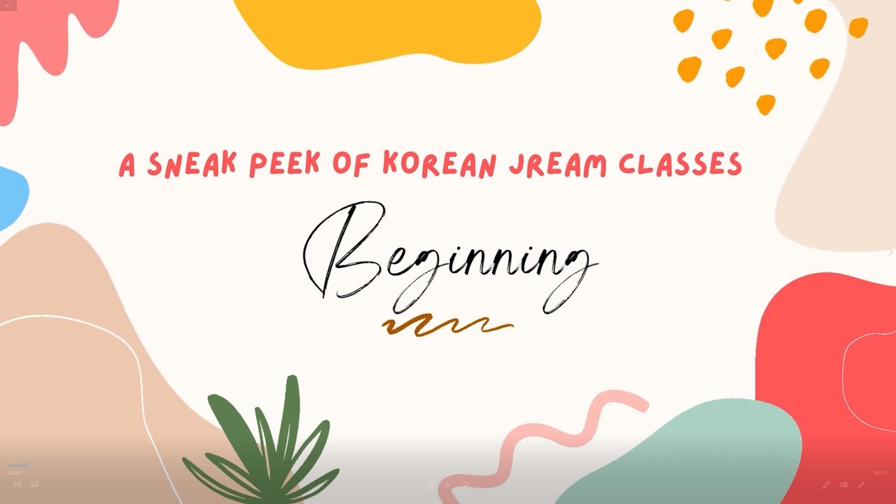 Beginner Class : A Sneak Peek of My Online Classes ️ - YouTube