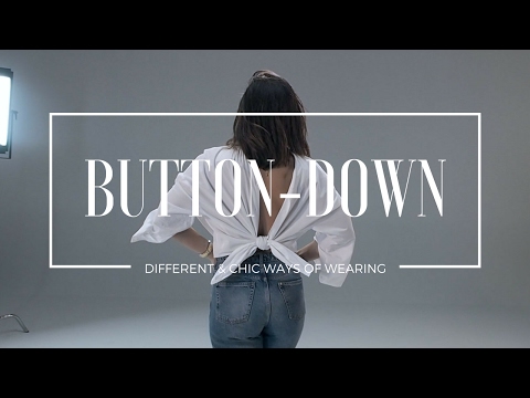 Chic Ways To Wear A Simple Button-Down Shirt  | Ivana Pirizovich