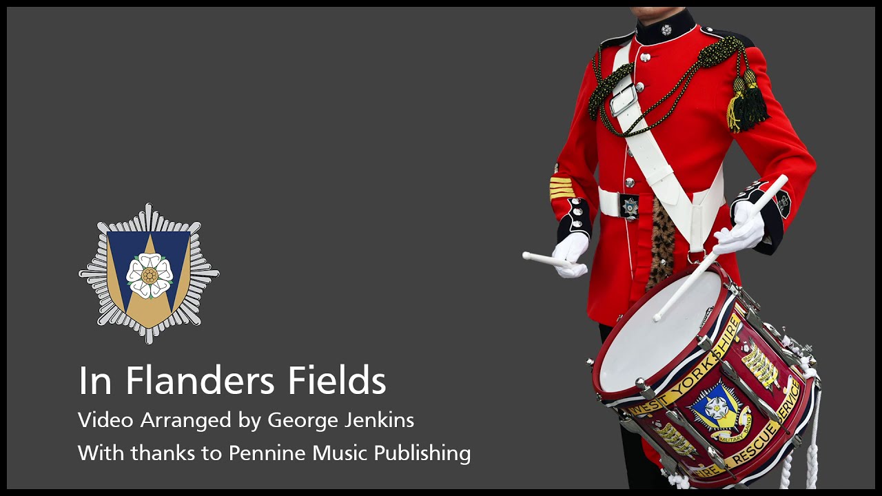 In Flanders Fields - WYFRS Band - Virtual Remembrance 2020 - YouTube